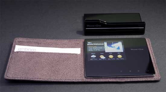 Wallet computer makes your back pocket high-tech - Global Fashion Report