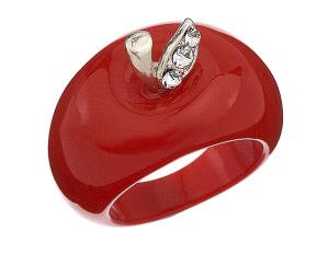 Red Apple Ring - Global Fashion Report