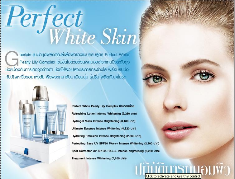 Perfect White Skin - Fashion Report